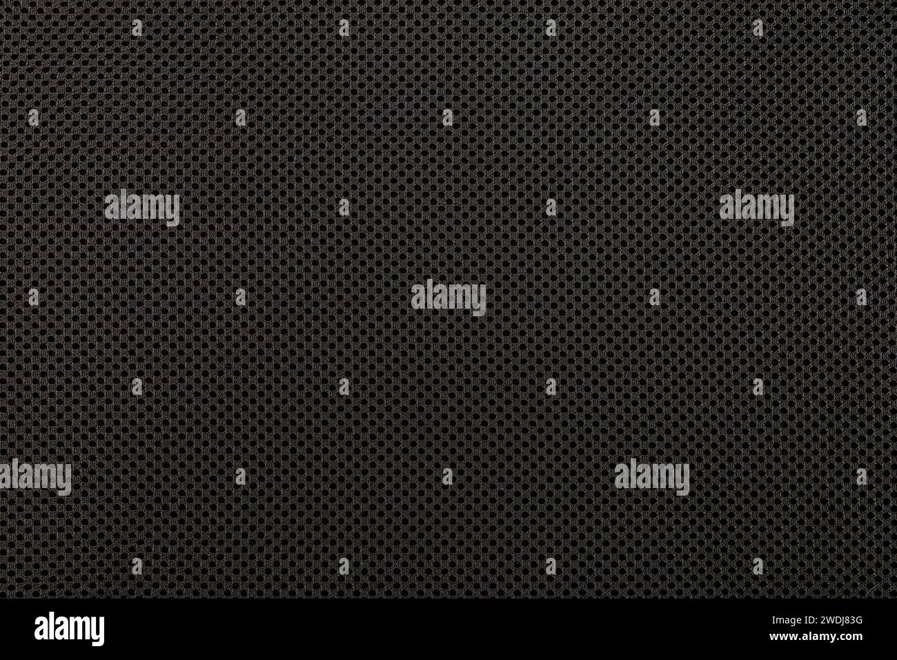 Black surface background. Textile texture knitted black threads ...