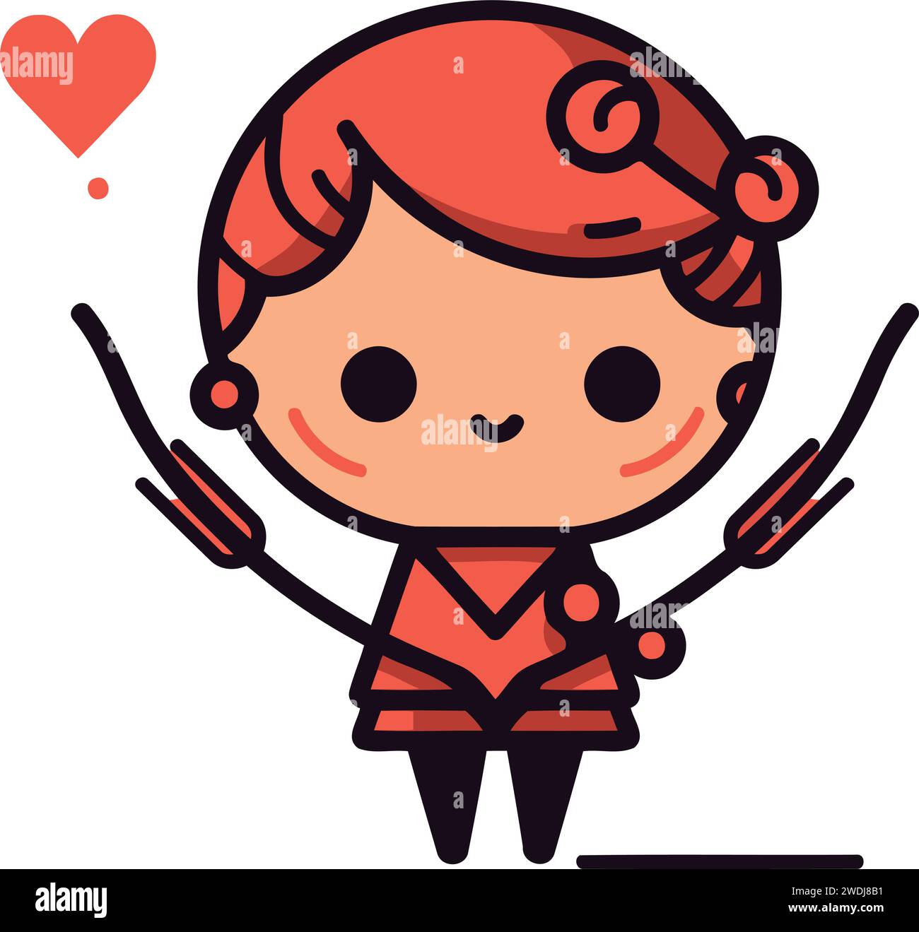 Female bow arrow Stock Vector Images - Alamy