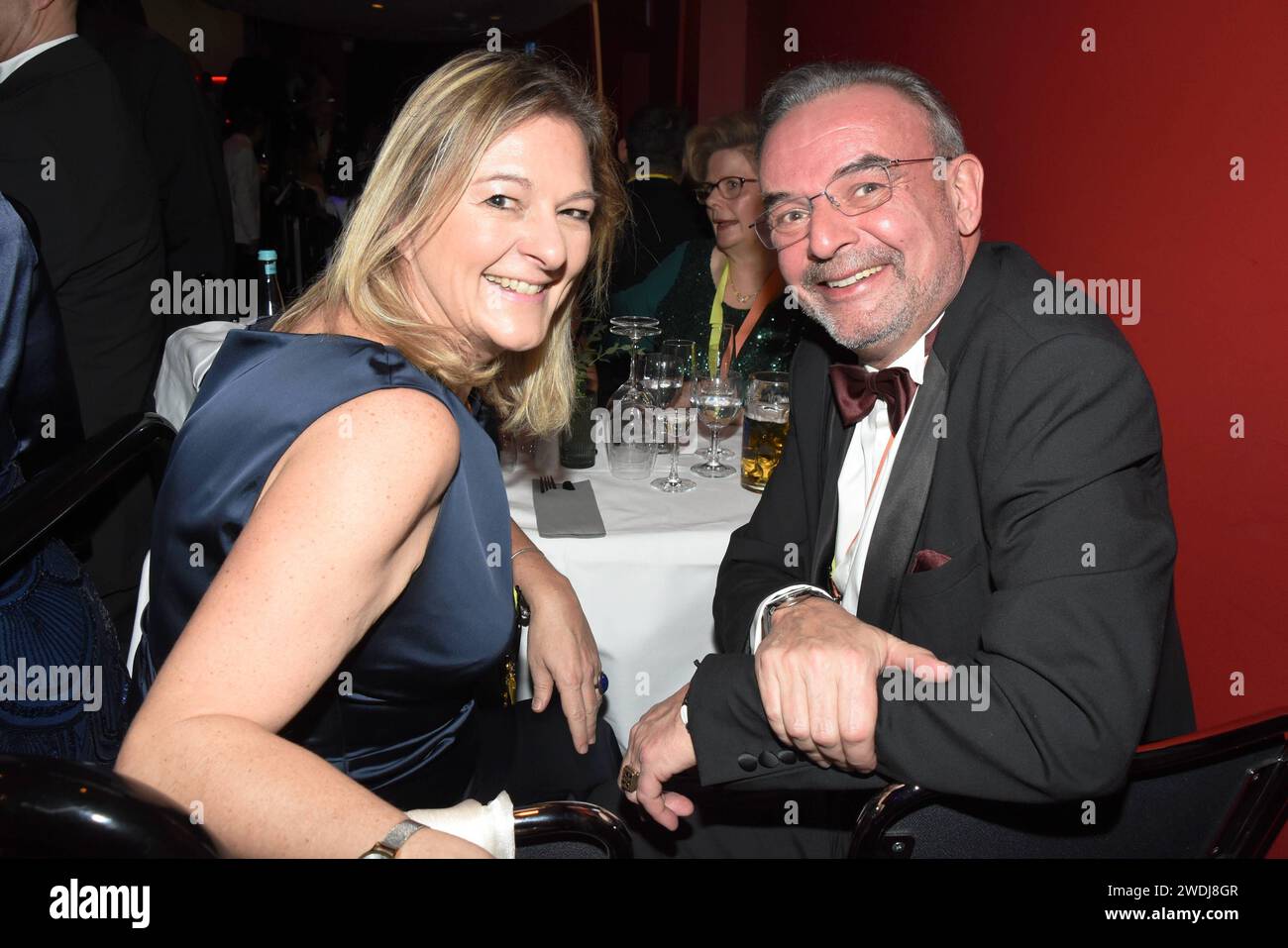 Anja Berger Stadtraetin Klaus Peter Rupp Stadtrat Muenchen 20.01.2024 ...