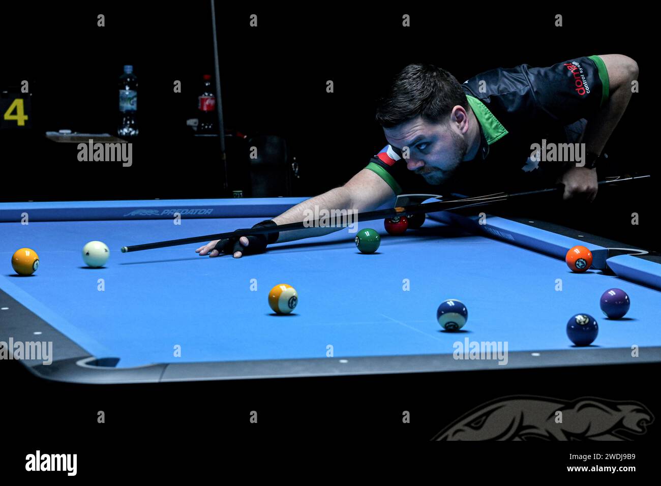 Jakarta, Indonesia. 21st Jan, 2024. David Zalman competes during the ...