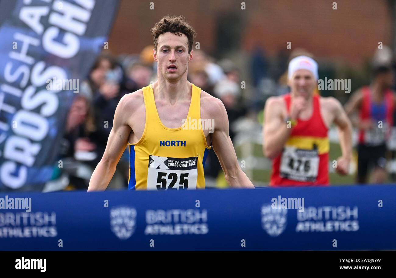 Hampstead, England. 20 January, 2024. Hugo Milner (525), Twins the ...