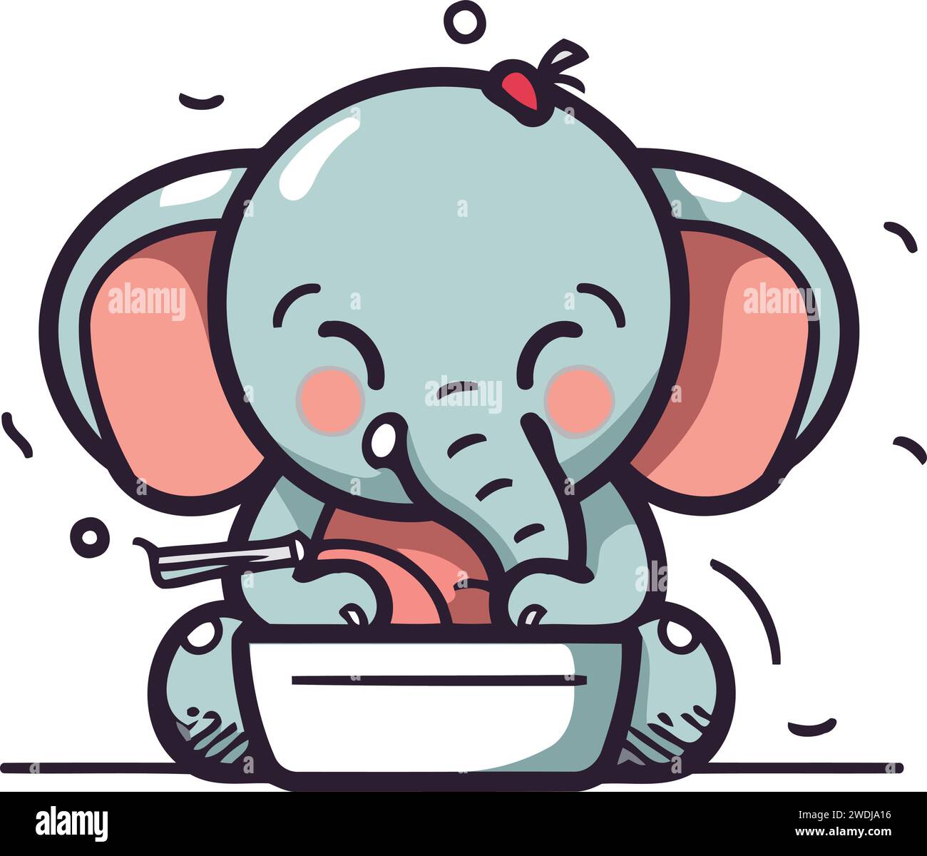Elephant nutrition Stock Vector Images - Alamy