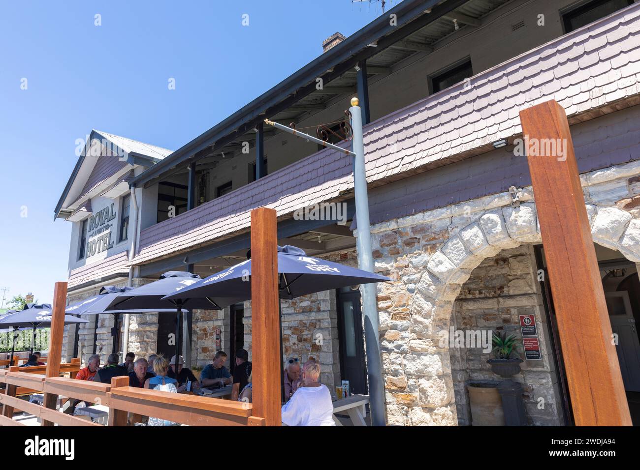 Royal hotel capertee hi-res stock photography and images - Alamy