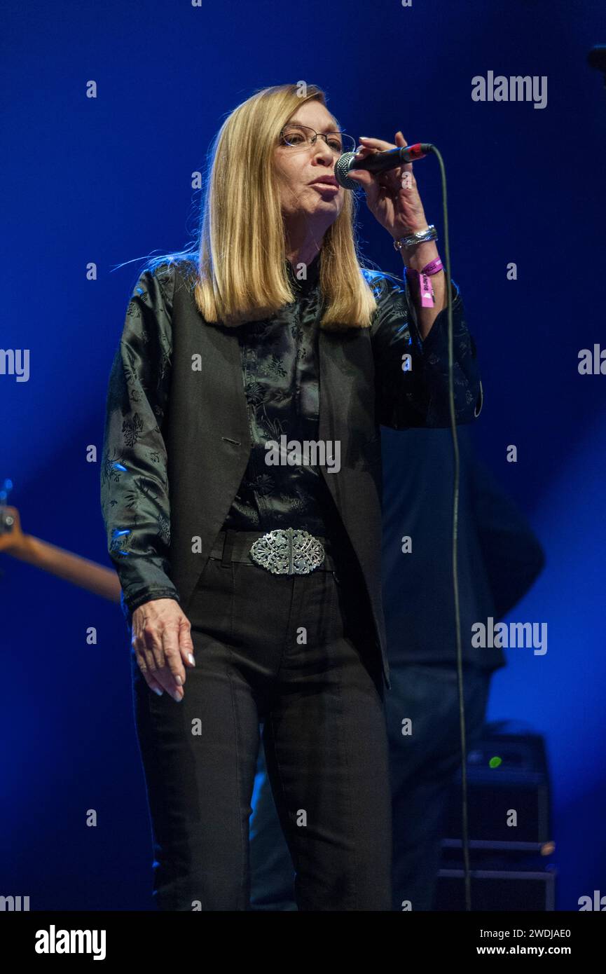 Mary Weiss performs on stage during Primavera Sound Festival 2008 at ...