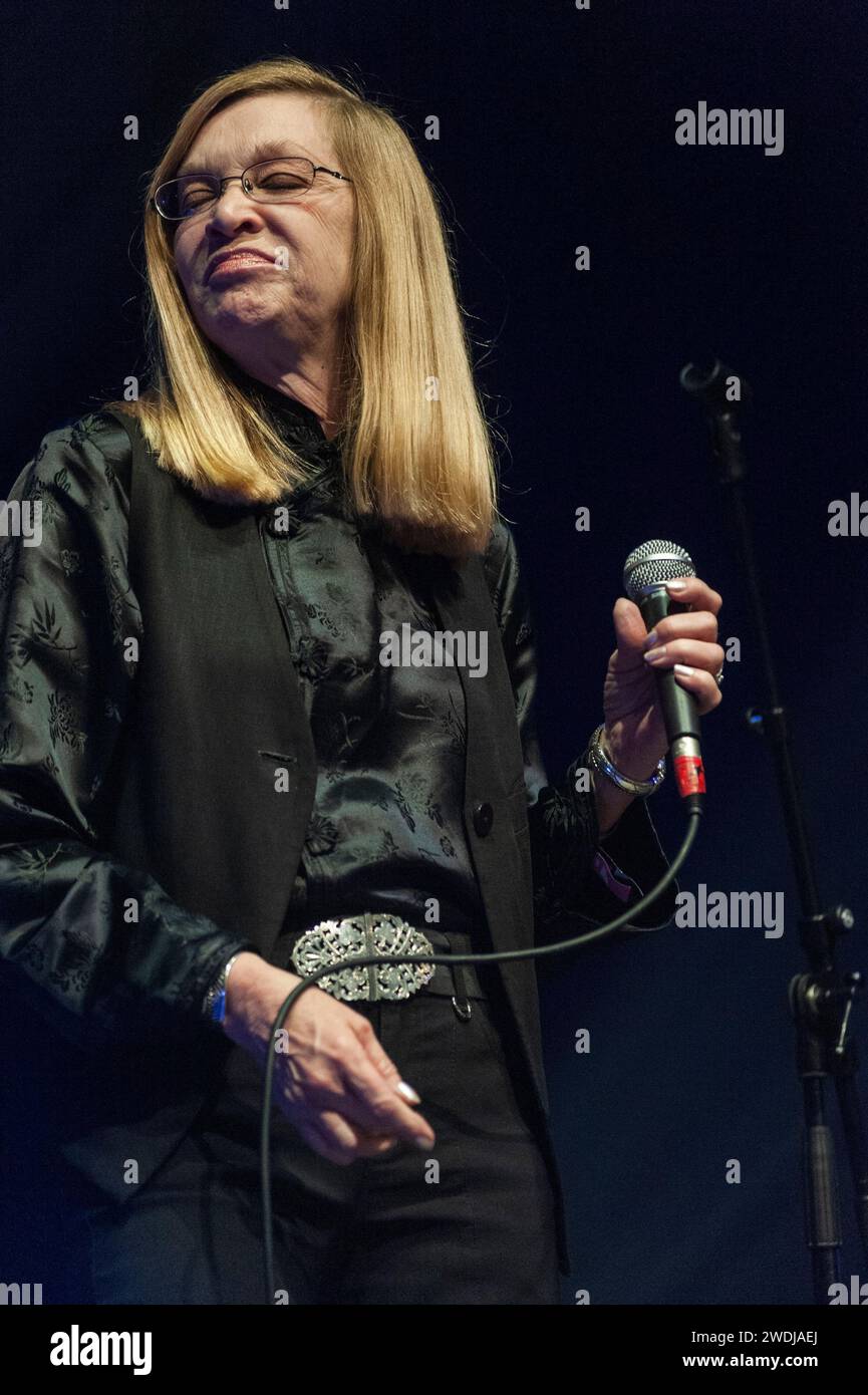 Mary Weiss performs on stage during Primavera Sound Festival 2008 at ...