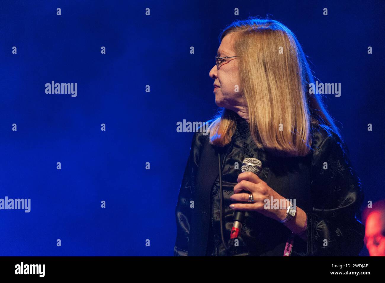 Mary Weiss performs on stage during Primavera Sound Festival 2008 at ...