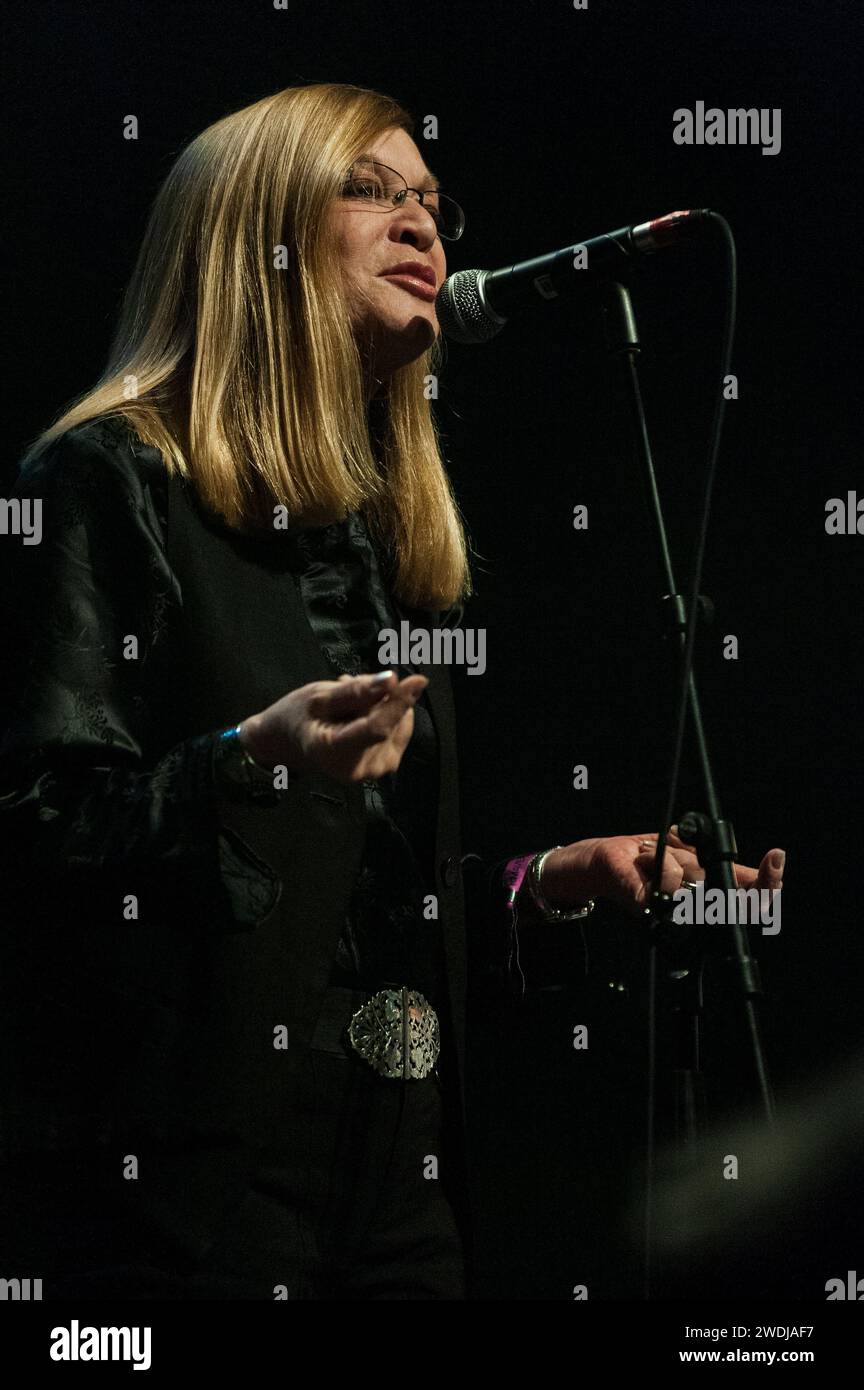 Mary Weiss performs on stage during Primavera Sound Festival 2008 at ...