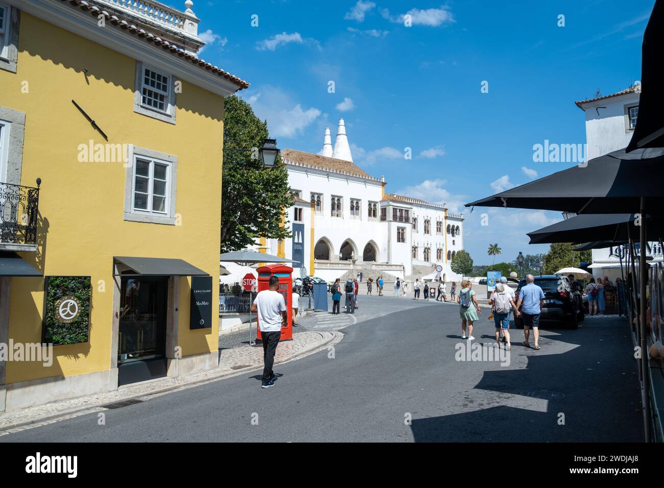 Sintra, Portugal - September 14, 2023. Sintra National Palace Stock Photo - Alamy