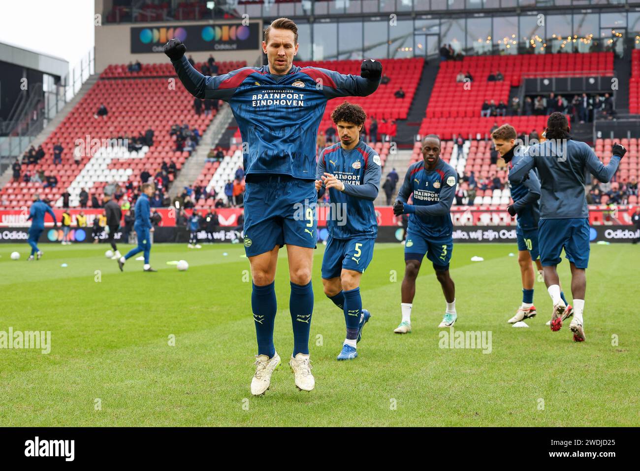 UTRECHT, 21-01-2024, Stadion Galgenwaard, Stadium of FC Utrecht, Dutch ...
