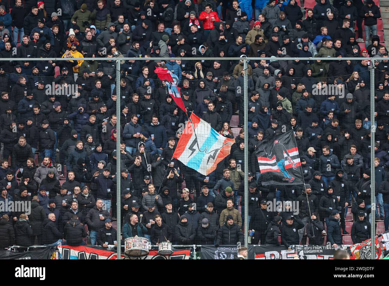 UTRECHT, 21-01-2024, Stadion Galgenwaard, Stadium of FC Utrecht, Dutch ...