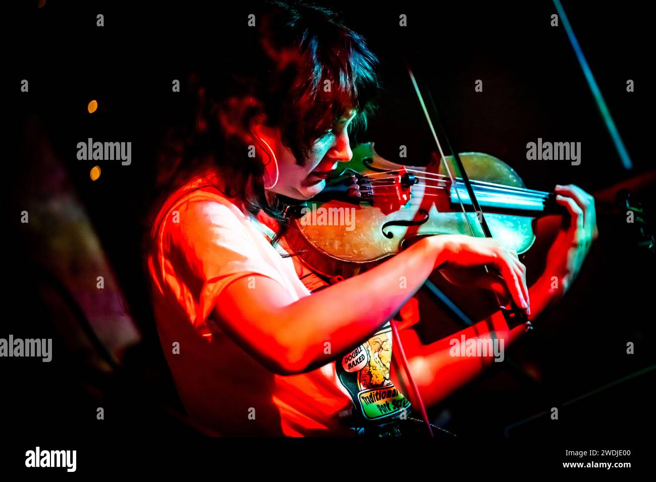 Edinburgh, Scotland. Sat 20 January 2024. Scottish musician Faith ...