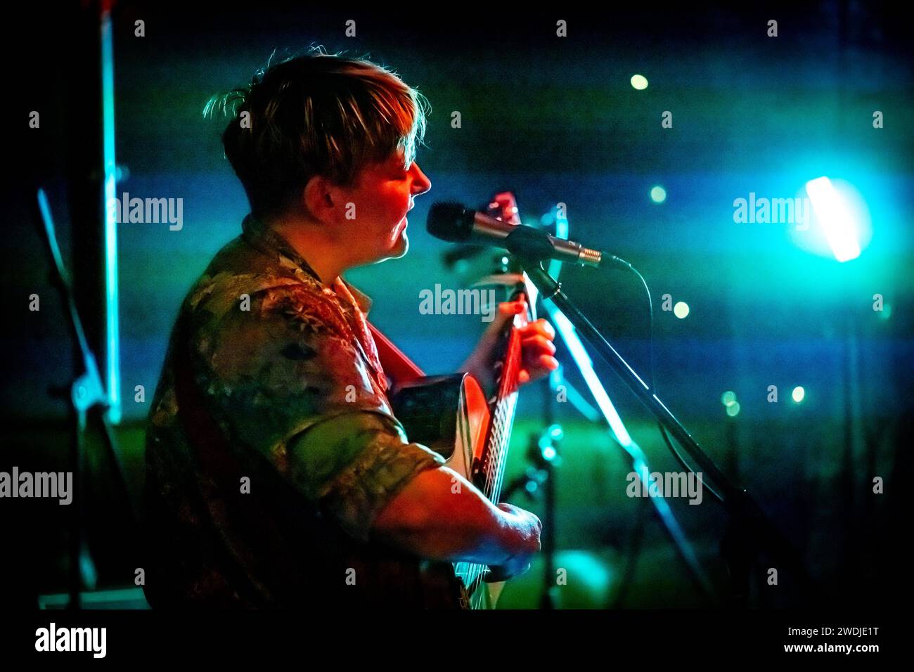 Edinburgh, Scotland. Sat 20 January 2024. Scottish musician Faith ...