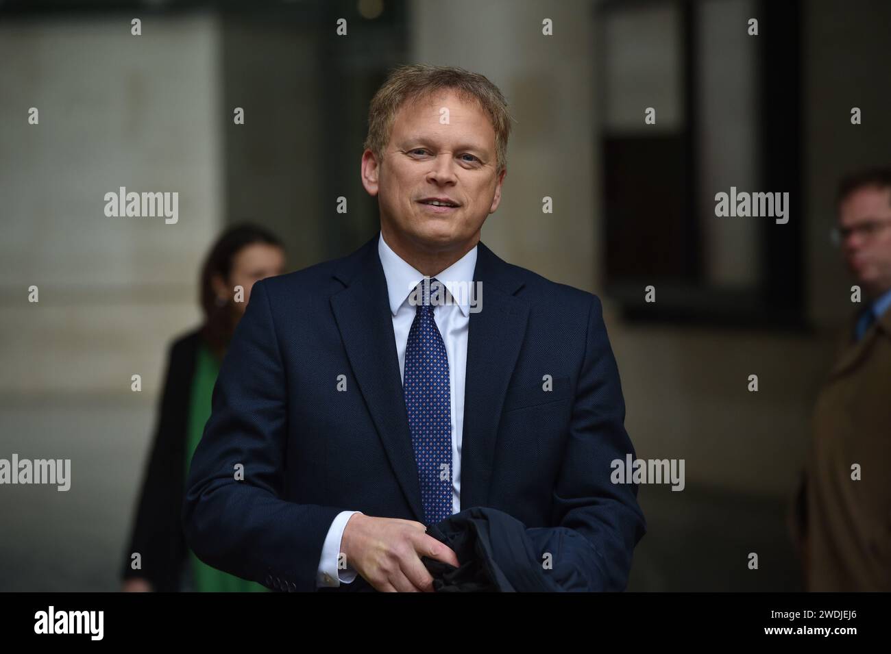 London, England, UK. 21st Jan, 2024. Defence Secretary, GRANT SHAPPS ...