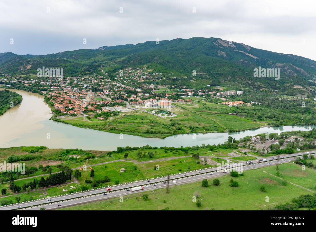 Mtkvari River in Georgia Stock Photo - Alamy