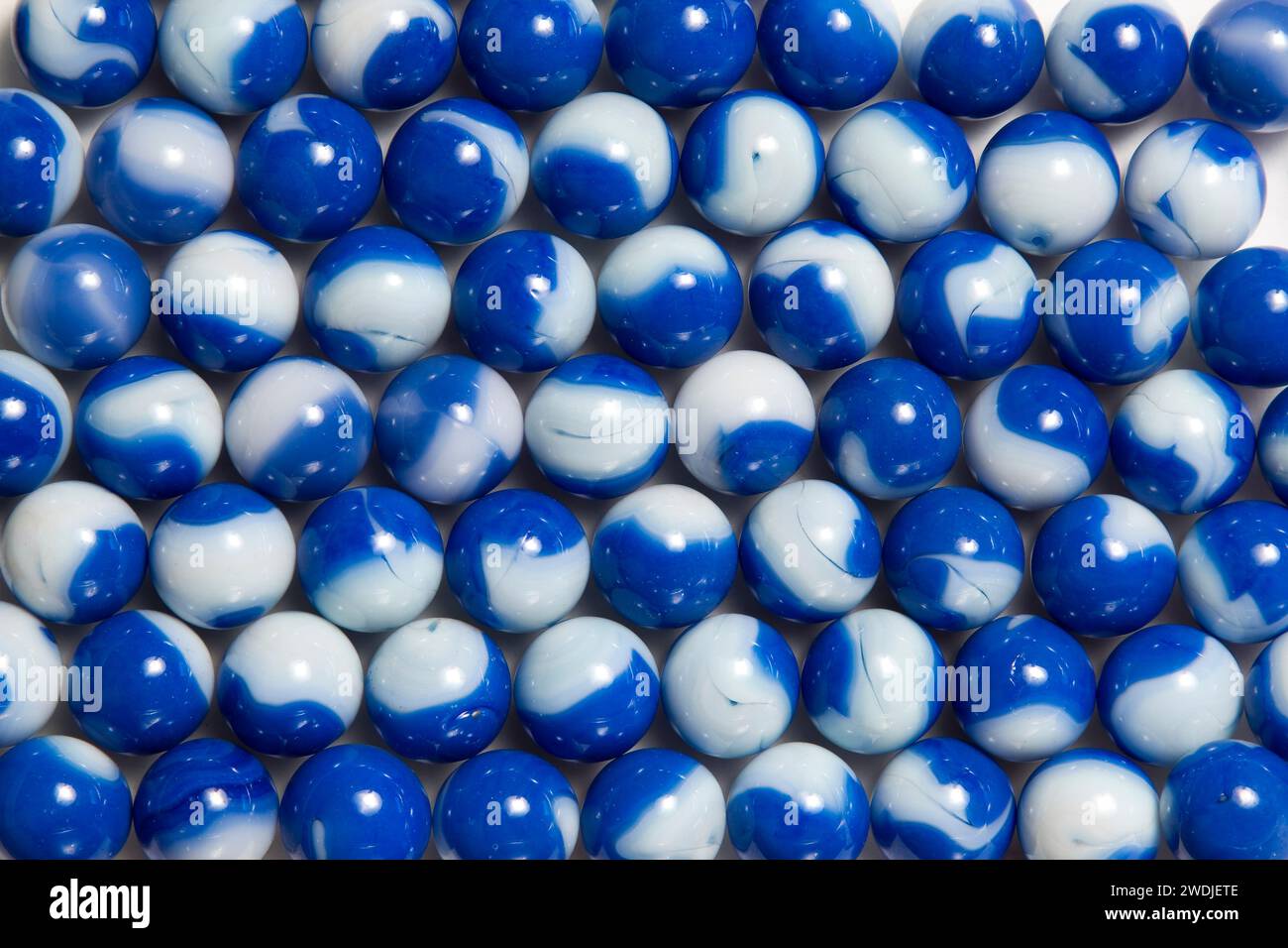 A colorful collection of glass marbles Stock Photo - Alamy