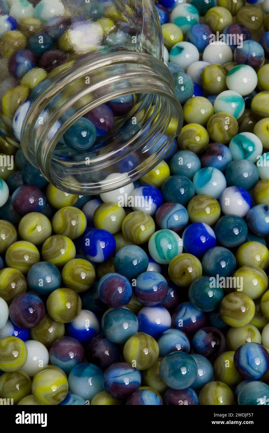 Jar of marbles hi-res stock photography and images - Alamy