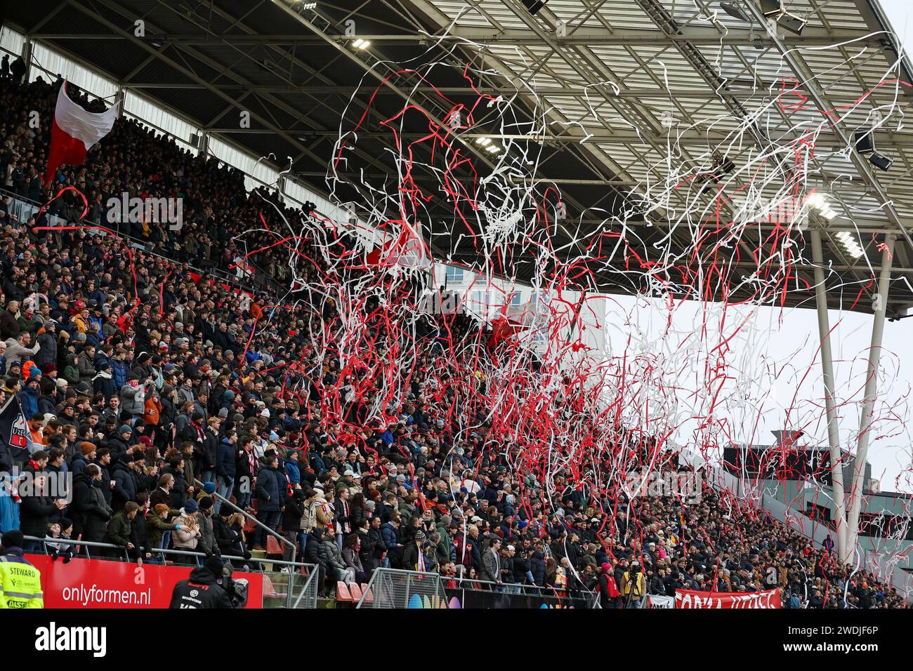 UTRECHT, 21-01-2024, Stadion Galgenwaard, Stadium of FC Utrecht, Dutch ...