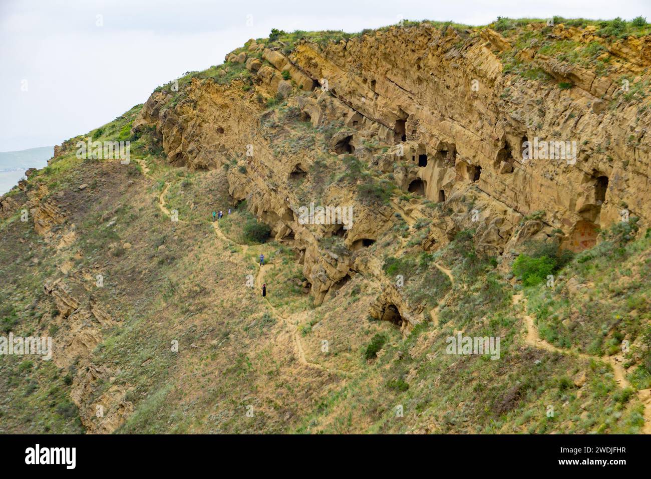cave city of Uplistsikhe ancient pre-Christian rock-cut city and ...