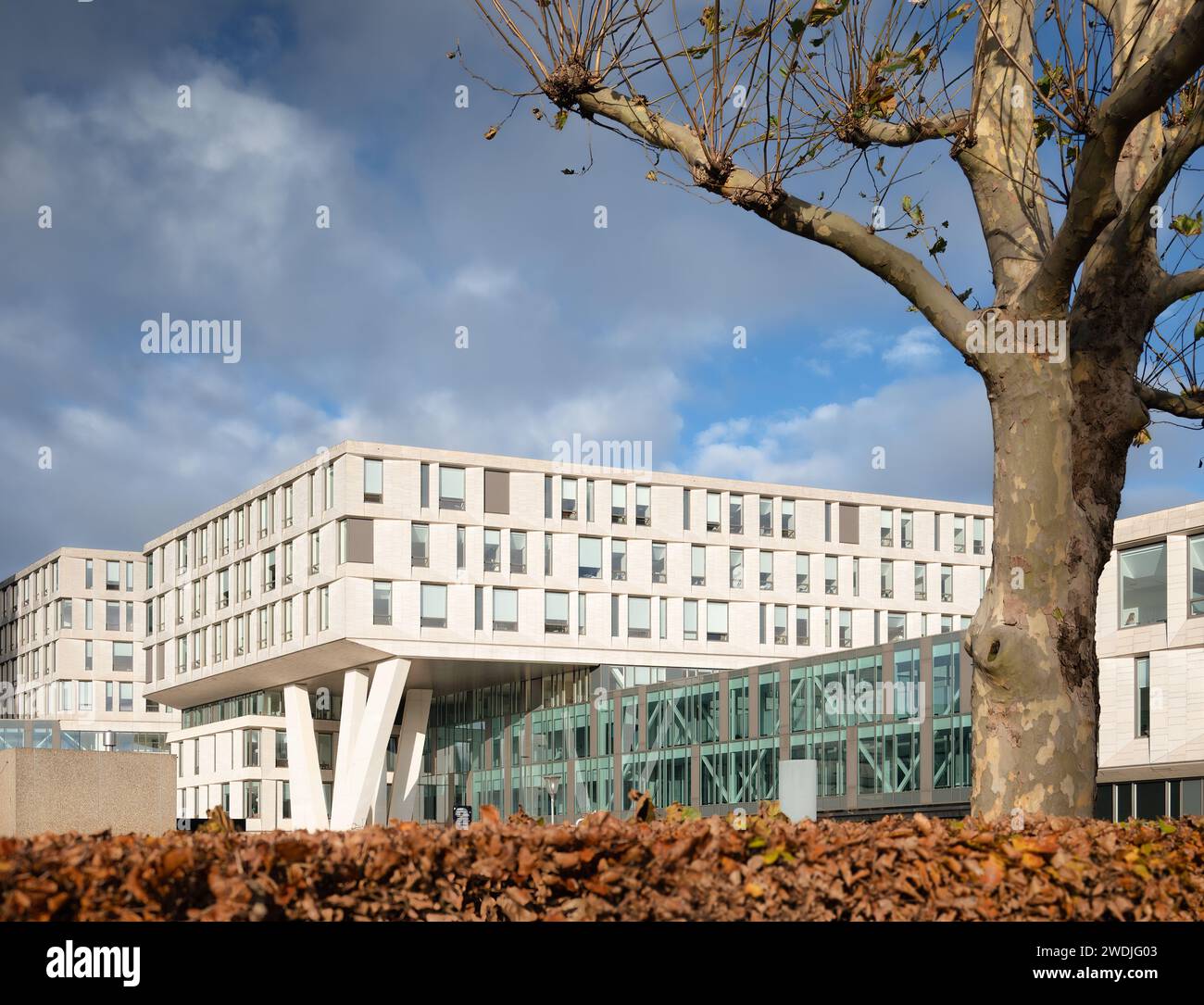 Copenhagen, Denmark - Rigshospitalet hospital North Wing 'Nordfløjen ...