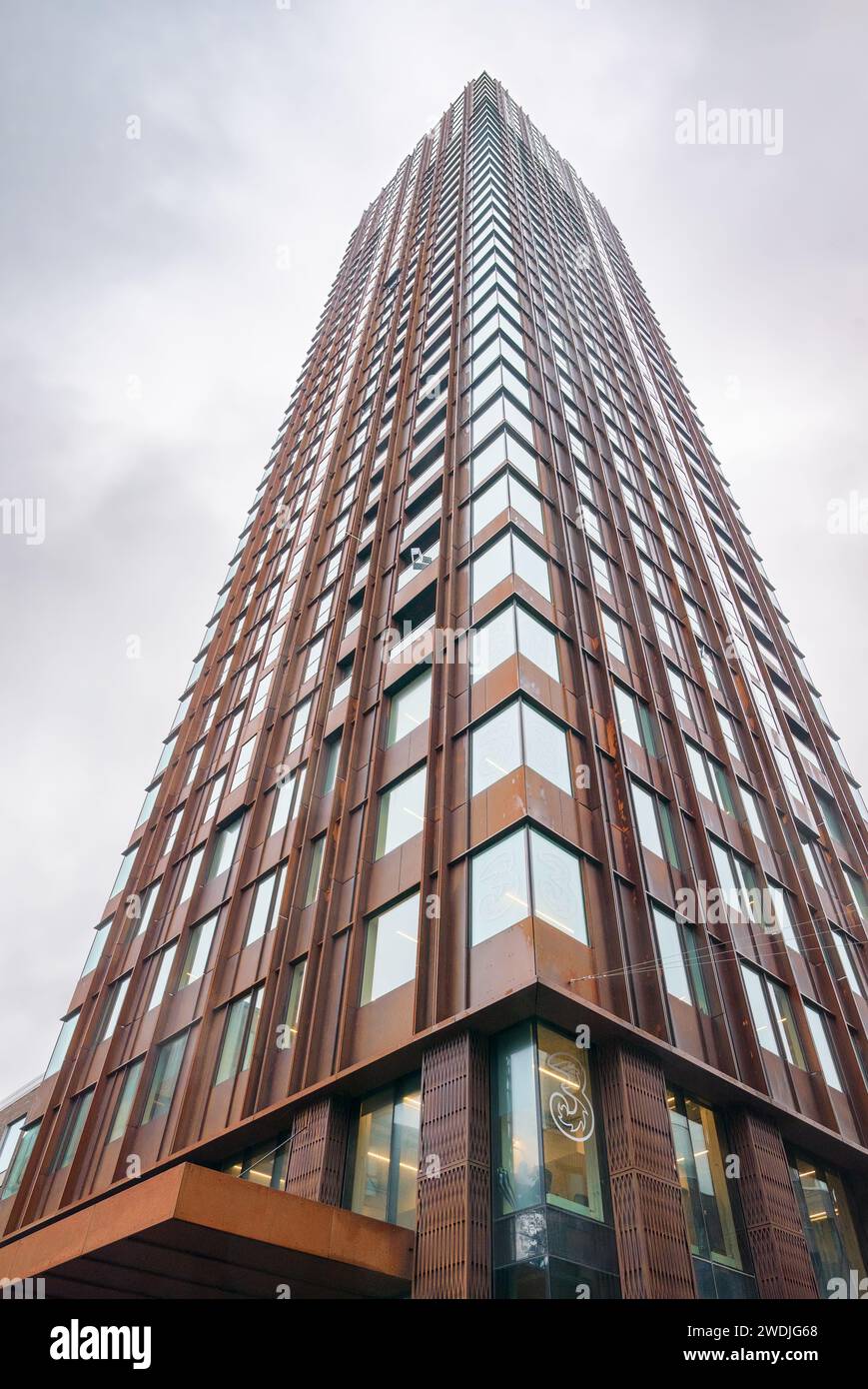 Copenhagen, Denmark - Pasteurs residential tower by Wingårdh ...