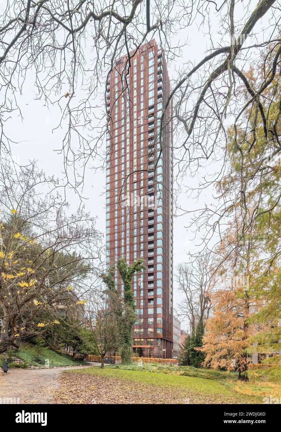 Copenhagen, Denmark - Pasteurs residential tower by Wingårdh ...