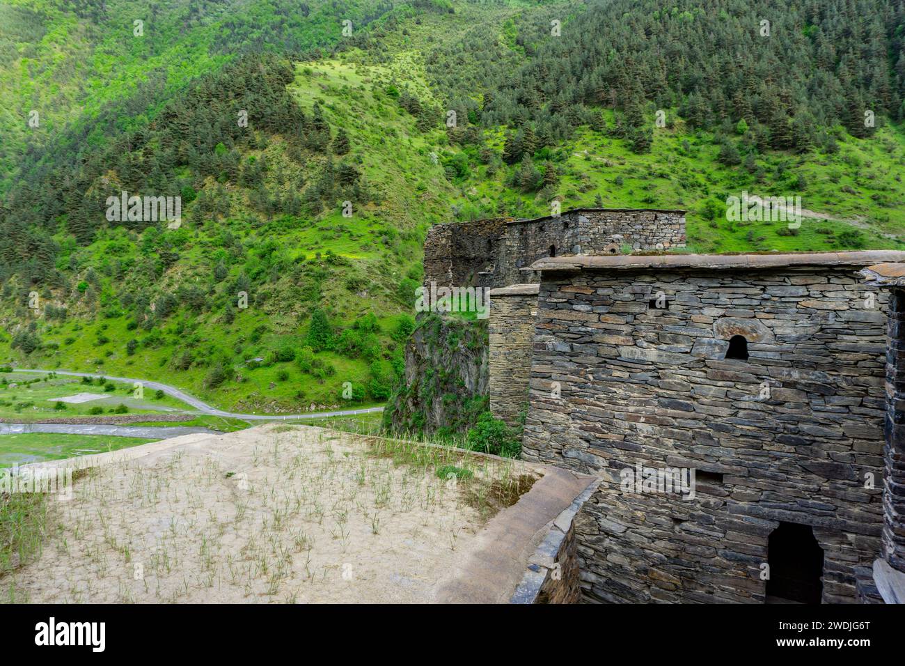 Shatili village hi-res stock photography and images - Alamy