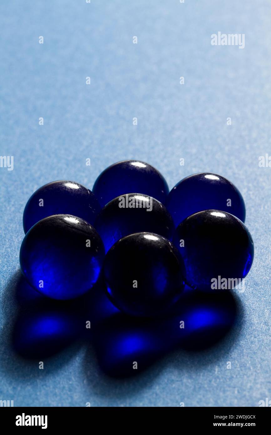 Antique blue glass still life hi-res stock photography and images - Alamy