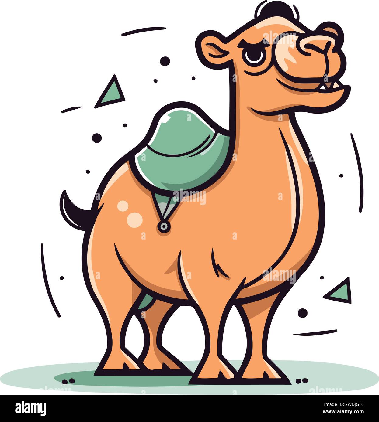Camel is smiling Stock Vector Images - Alamy