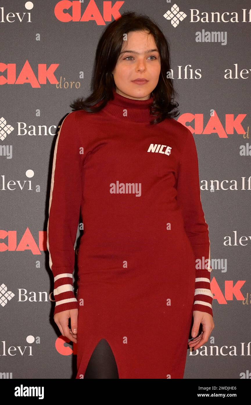 Sara Ciocca bei der Verleihung des Filmpreises Ciak d'oro 2023 im ...