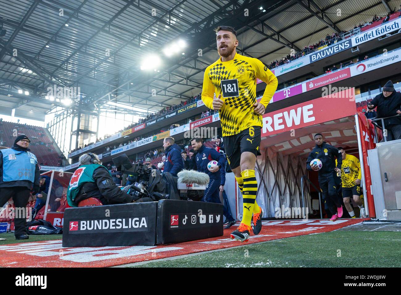 20.01.2024, Fussball, Saison 2023/2024, 1. Bundesliga, 18. Spieltag, 1. FC Köln - Borussia ...
