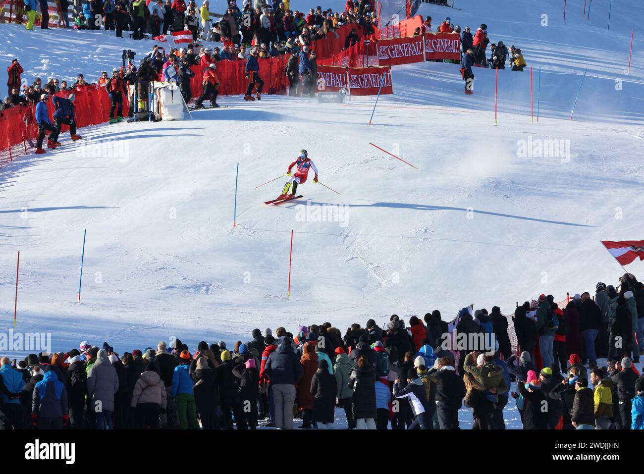© Pierre Teyssot/MAXPPP ; Alpine Ski World Cup 2024 - KitzbÃ¼hel. Men's ...