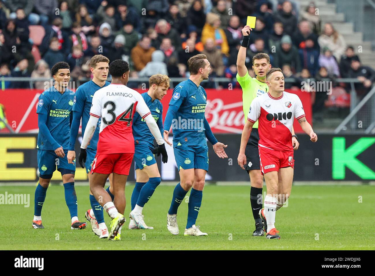 UTRECHT, 21-01-2024, Stadion Galgenwaard, Stadium of FC Utrecht, Dutch ...