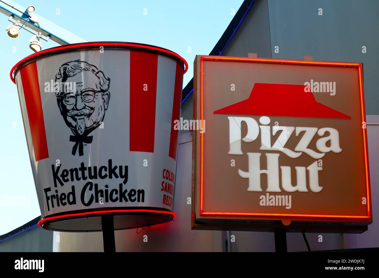 Universal City, Hollywood, California: KFC Kentucky Fried Chicken and ...