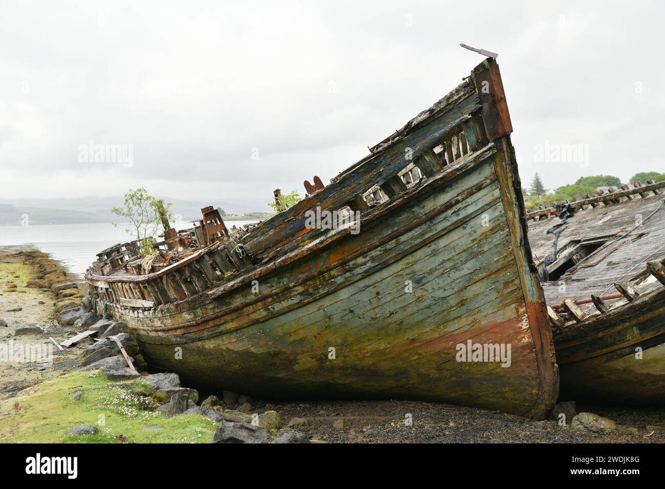 Abandoned trawler scene hi-res stock photography and images - Alamy