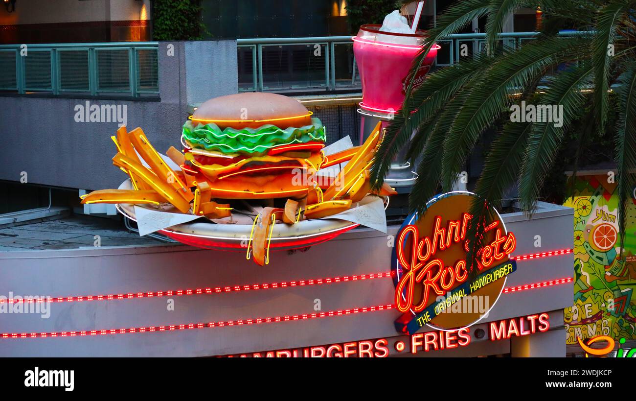 Johnny Rockets, The Original Hamburger. Iconic burgers, shakes, fries and fun on CityWalk at ...