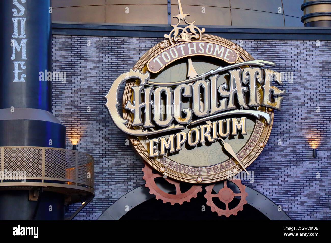 The Toothsome Chocolate Emporium and Savory Feast Kitchen Stock Photo ...