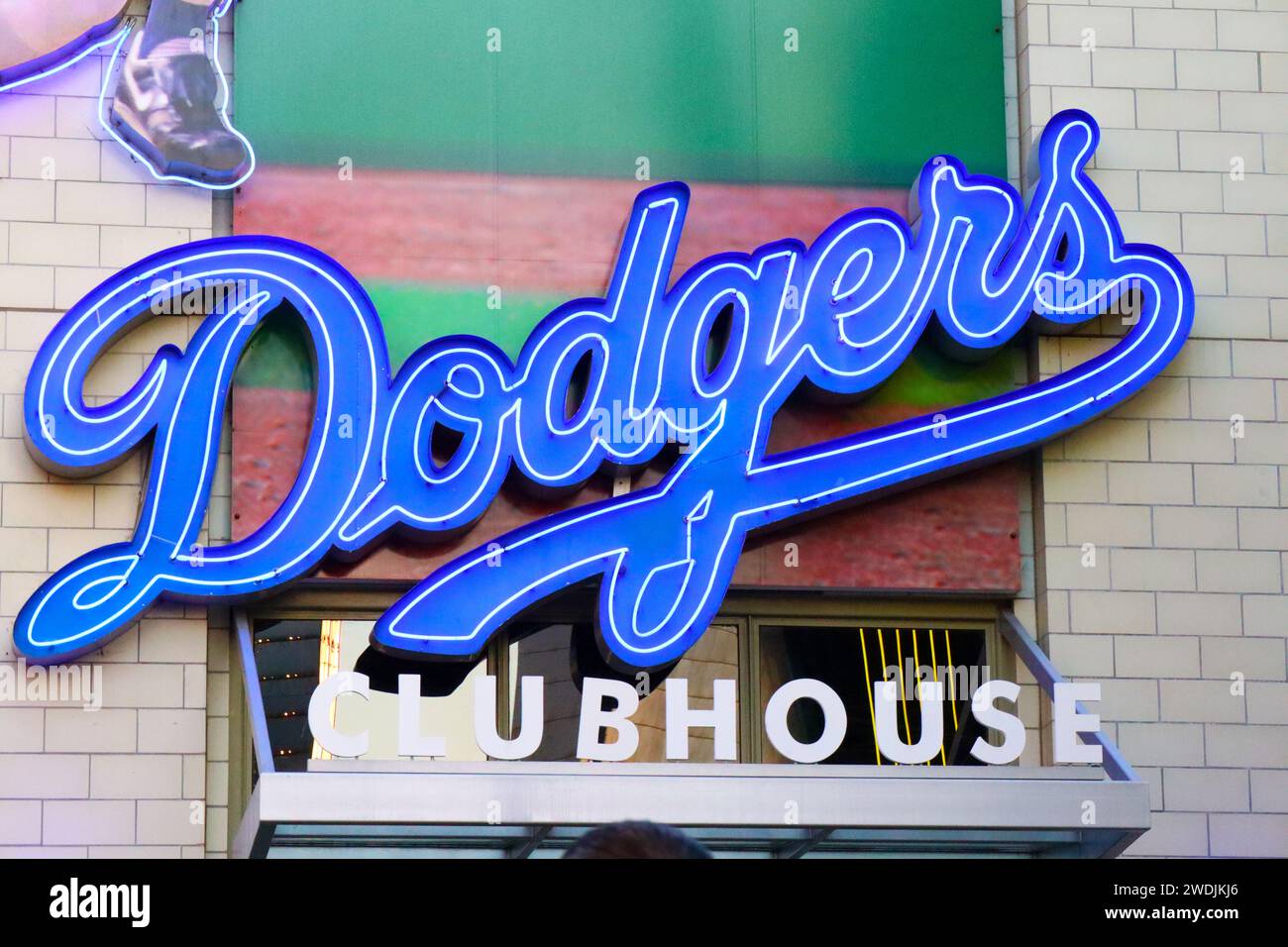 Universal City, Hollywood, California: Los Angeles DODGERS Clubhouse ...