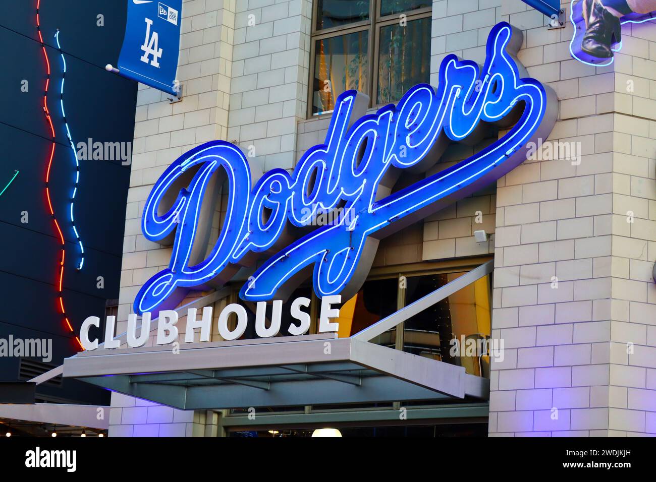 Universal City, Hollywood, California: Los Angeles DODGERS Clubhouse ...