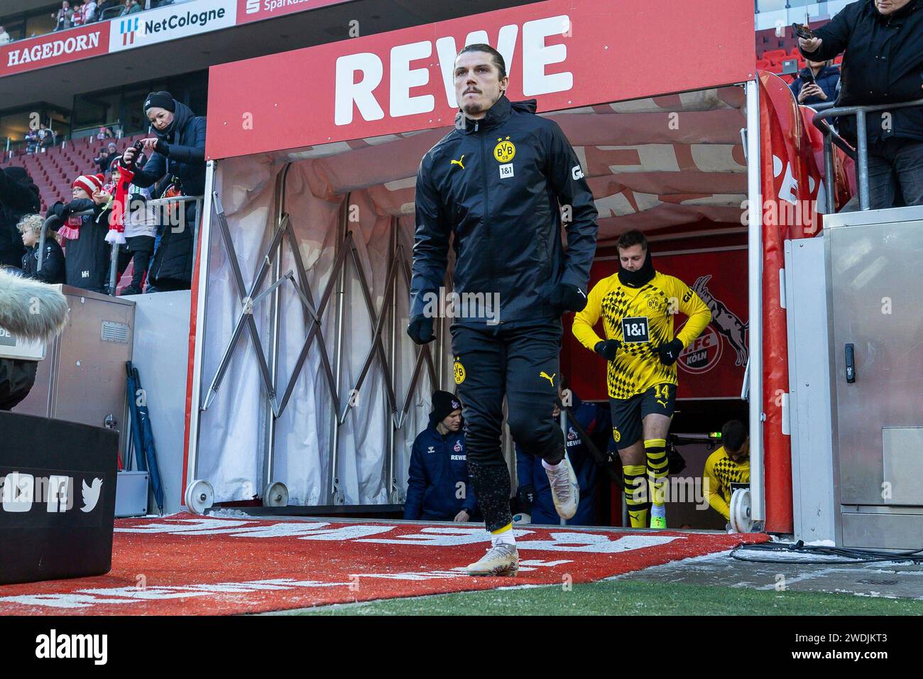 20.01.2024, Fussball, Saison 2023/2024, 1. Bundesliga, 18. Spieltag, 1. FC Köln - Borussia ...