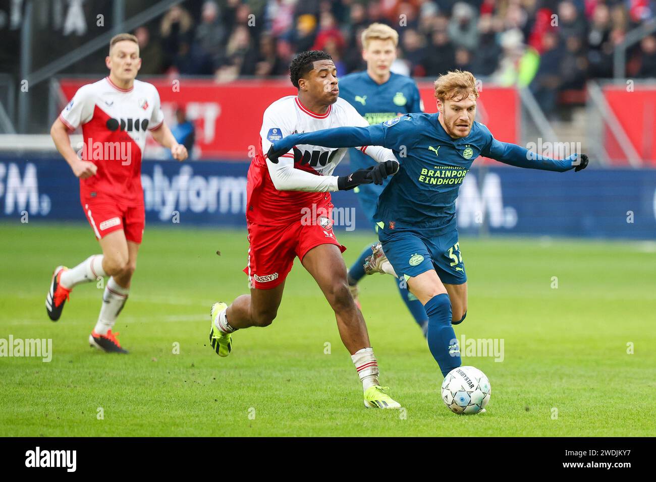 UTRECHT, 21-01-2024, Stadion Galgenwaard, Stadium of FC Utrecht, Dutch ...