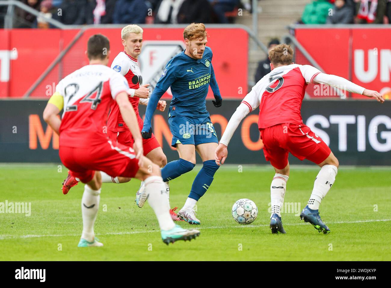 UTRECHT, 21-01-2024, Stadion Galgenwaard, Stadium of FC Utrecht, Dutch ...