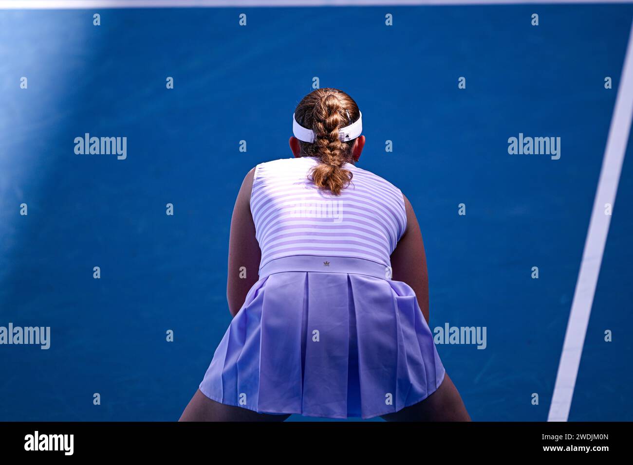 Melbourne, Australie. 20th Jan, 2024. Jeļena Aļona Ostapenko during the ...