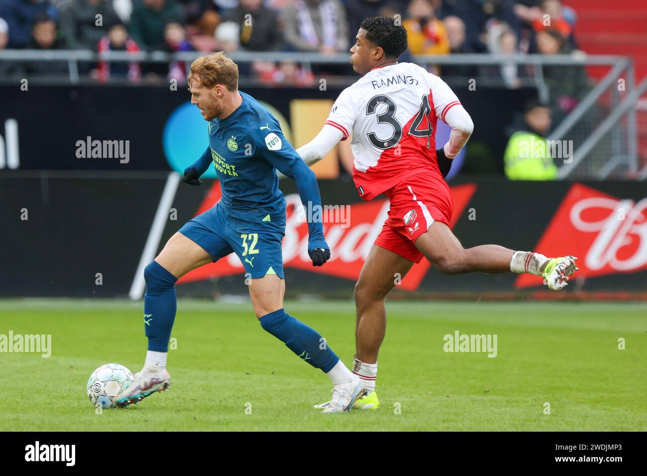 UTRECHT, 21-01-2024, Stadion Galgenwaard, Stadium of FC Utrecht, Dutch ...