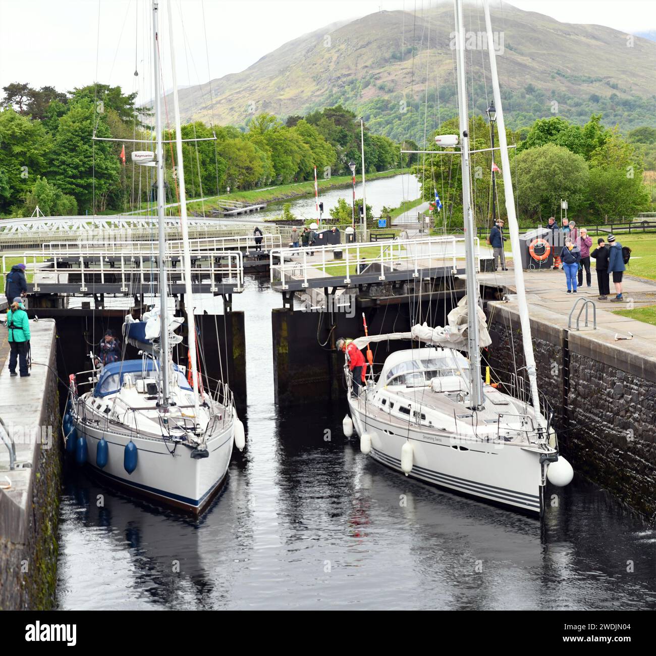 Neptune staircase fort william hi-res stock photography and images - Alamy