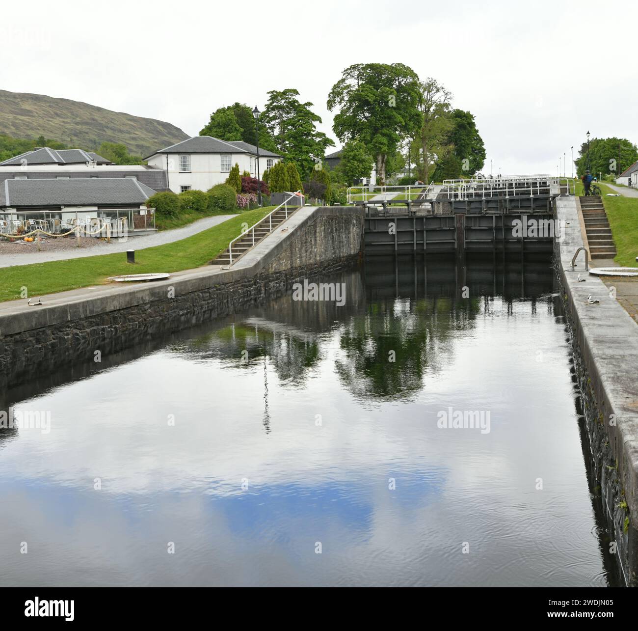 Section of Neptune's Staircase, at Banavie, Scotland Stock Photo - Alamy