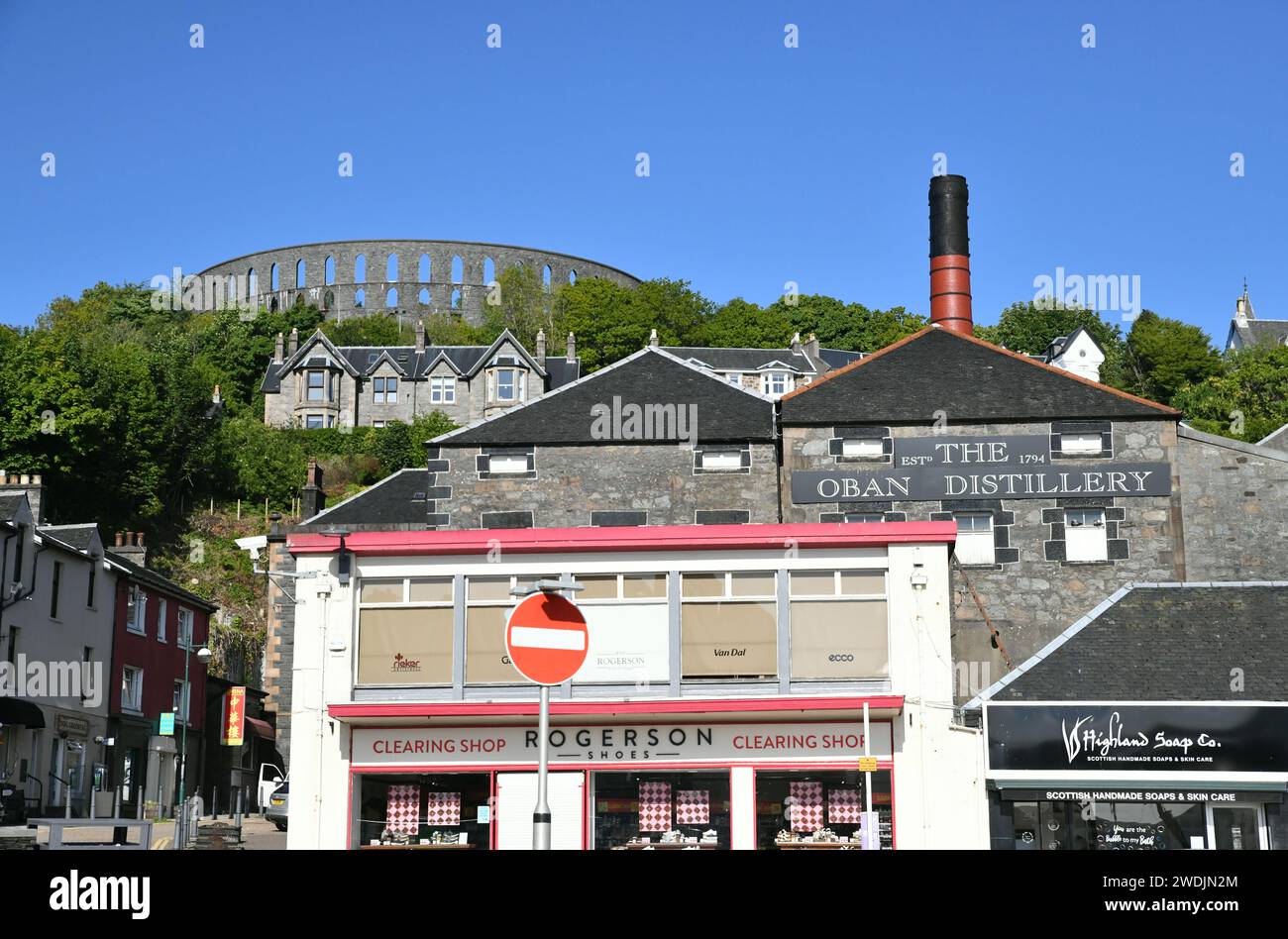 Oban town centre hi-res stock photography and images - Alamy