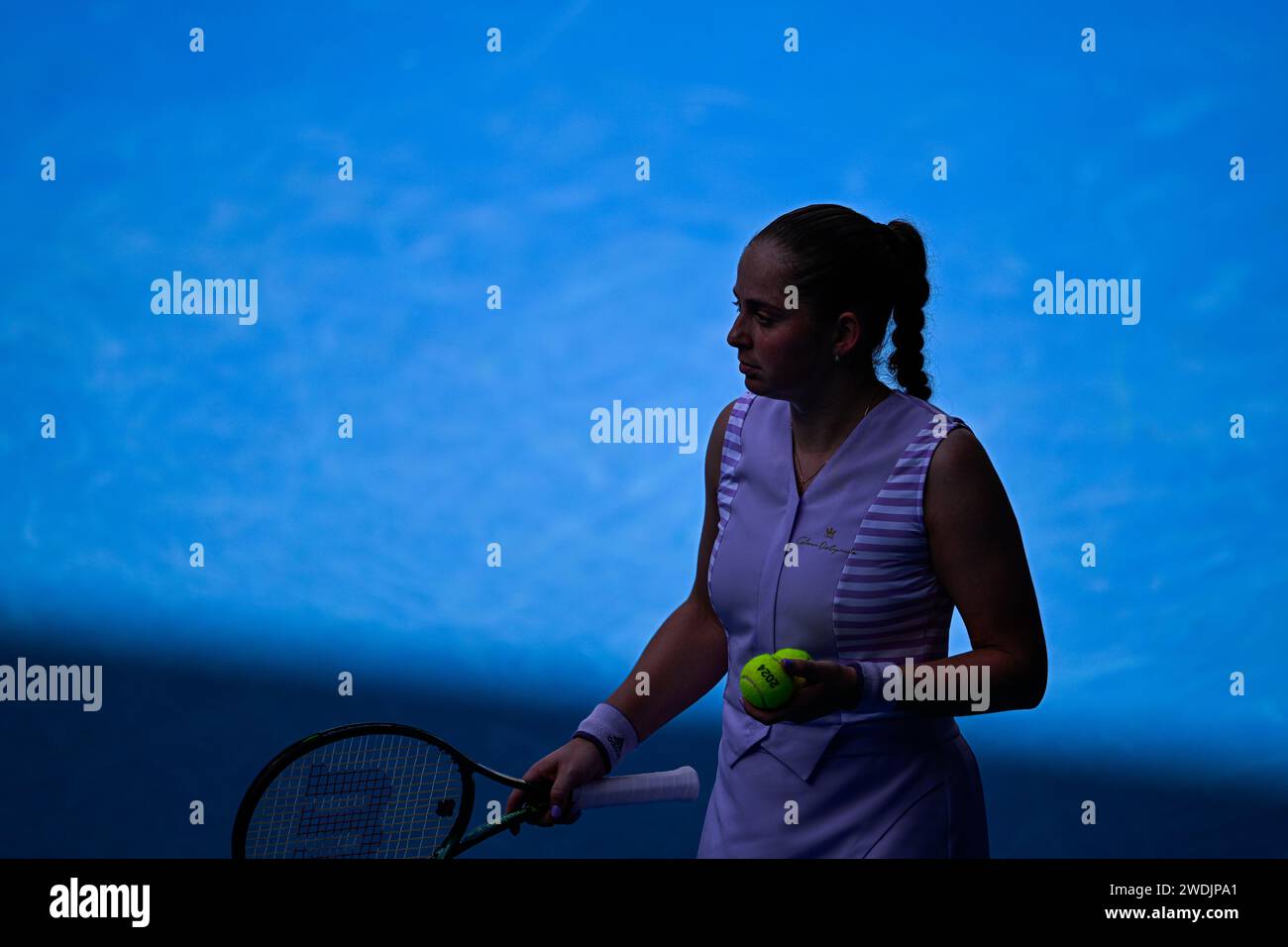 Melbourne, Australie. 20th Jan, 2024. Jeļena Aļona Ostapenko during the ...