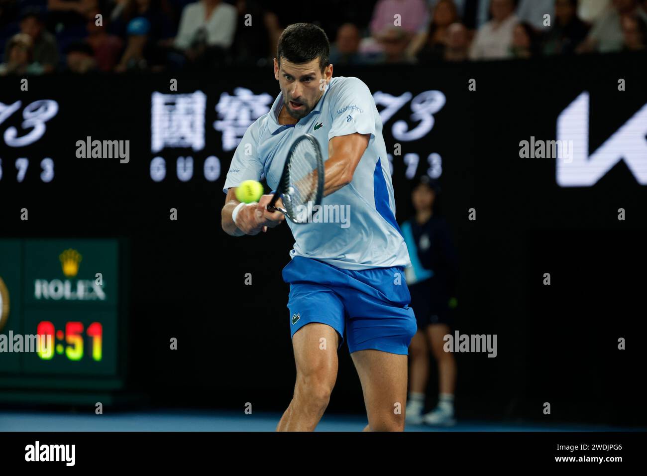 Melbourne Park, Melbourne, Victoria, Australia. 21st Jan, 2024. Australian Open Tennis ...