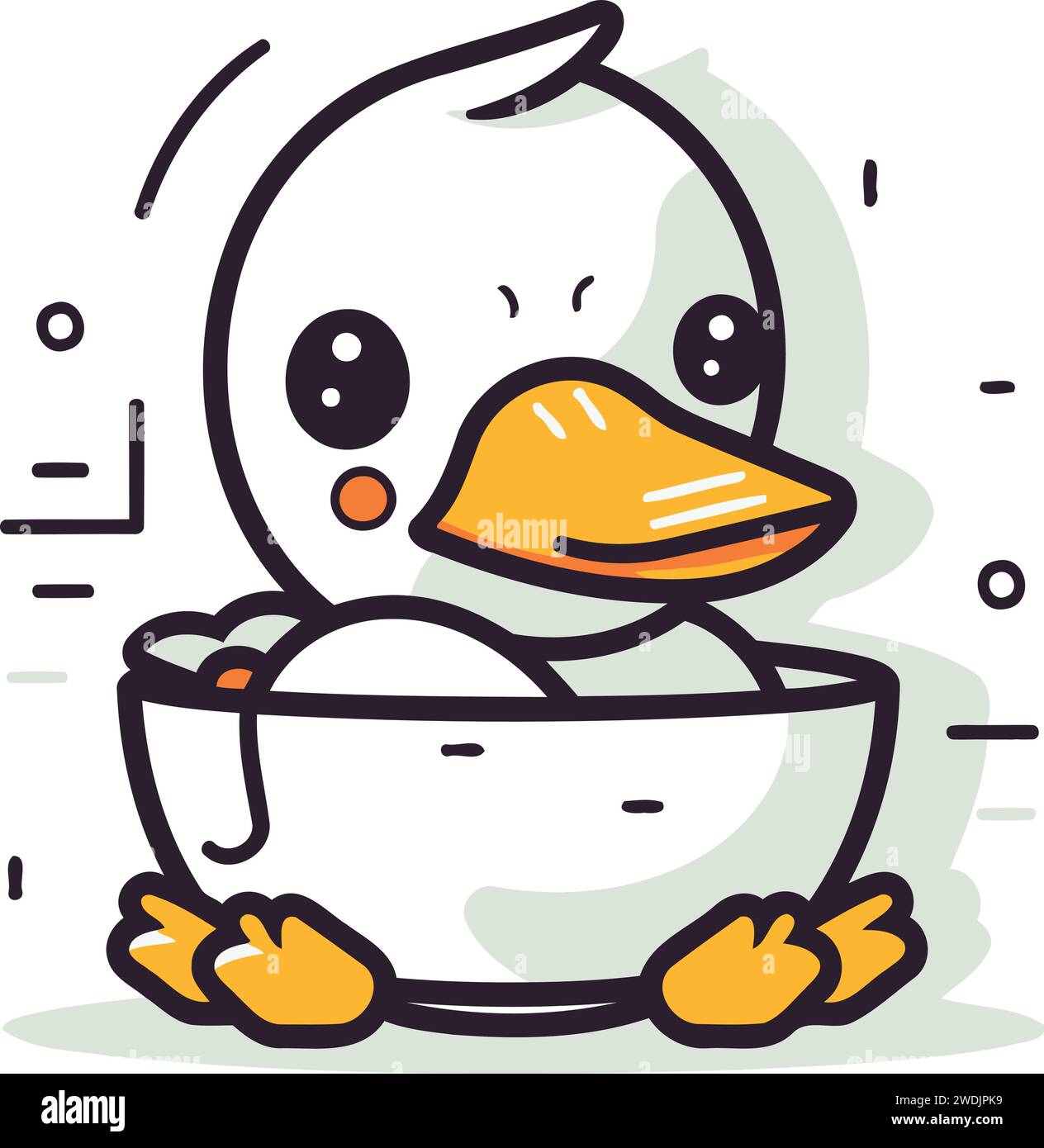 Duck and rice Stock Vector Images - Alamy