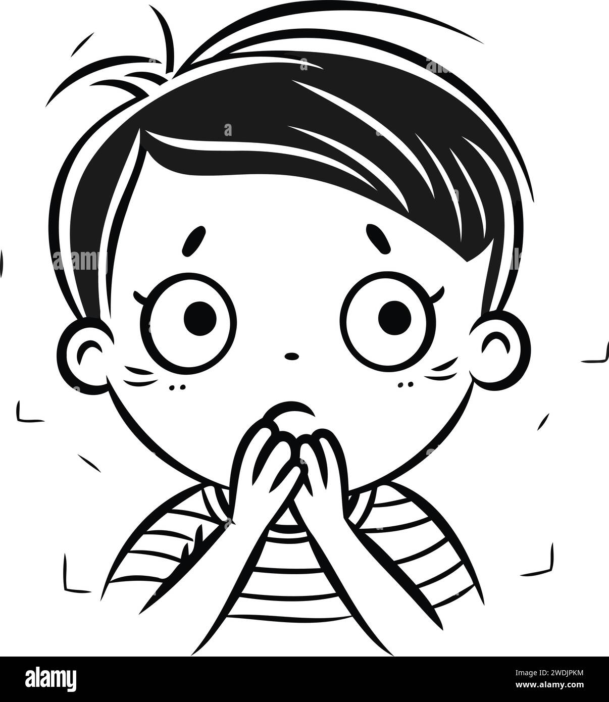 Black child crying Cut Out Stock Images & Pictures - Alamy